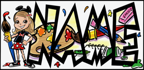 Name Works – Your Name as a Work of Art!